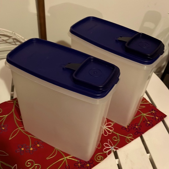 Tupperware | Kitchen | Tupperware Cereal Storage Set Of 2 | Poshmark